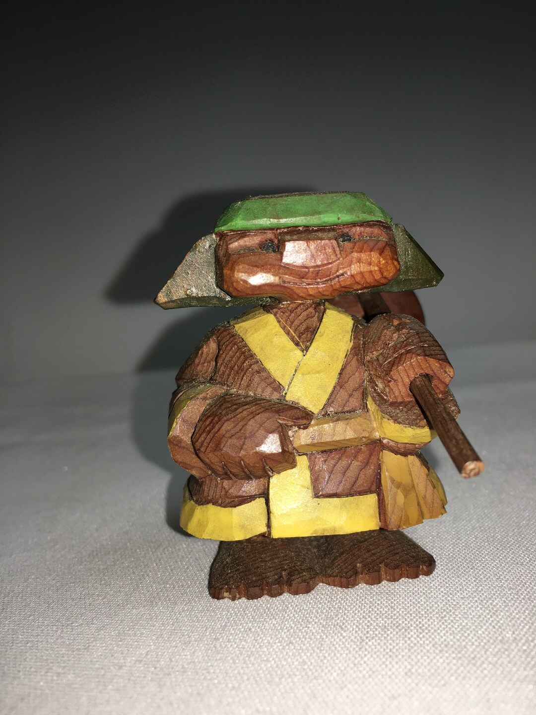 Vintage Hand Carved Wood Japanese Sumo Hobo Figure Asian Art Wooden - Etsy