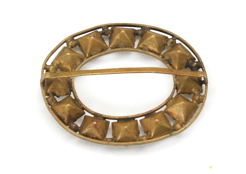 Vintage Antique Bezel Set Princess Cut Rhinestone Belt Buckle Sash - Etsy