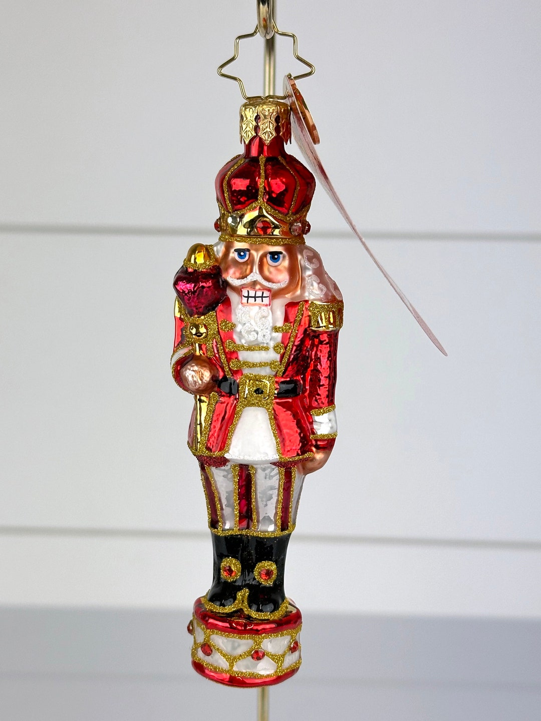Christopher Radko DRUMMING UP DELIGHT Nutcracker Toy Glass Christmas ...