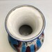 Vintage 1972 B Welsh Studio Art Pottery Vase Blue Flower Stoneware ...