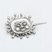 Vintage Metzke Pewter Smiling Sun Face Figural Pin Brooch - Etsy