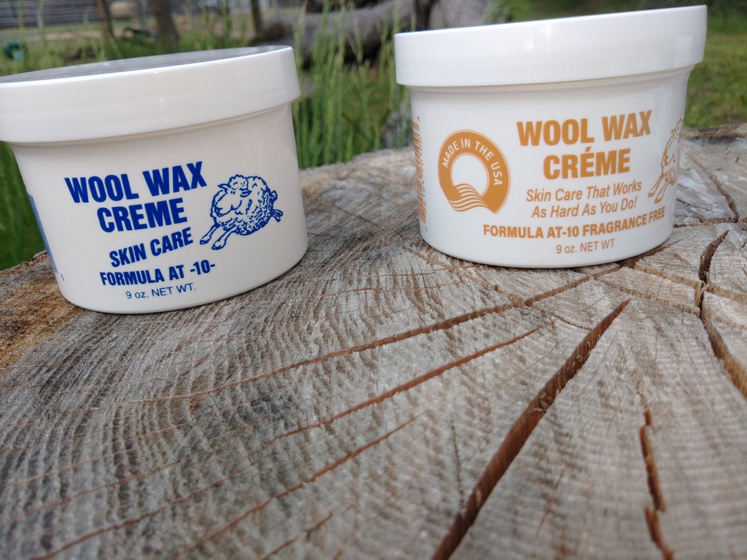 Wool Wax Creme' 9 Oz. Jars Original & Fragrance Free Scents - Etsy