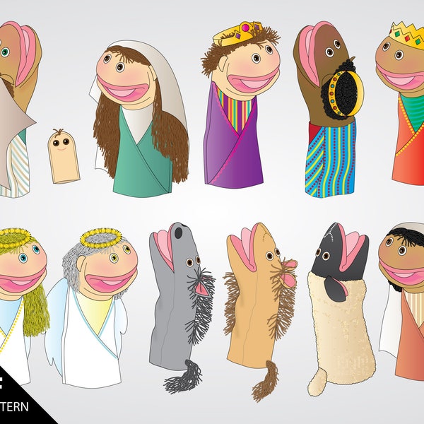 Nativity Hand Puppet - Etsy