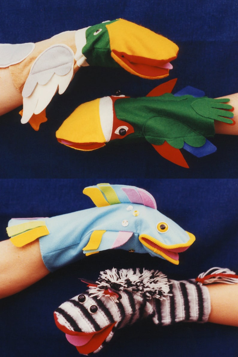 PDF. Simpups Complete Collection of 16 Easy-to-make Simple Hand Puppet ...