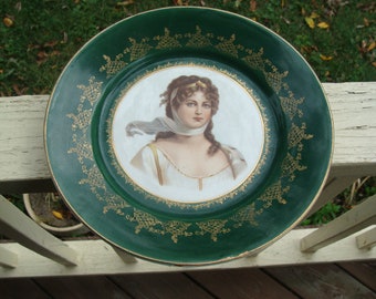 Art & Collectibles Collectible Plates Small Plates - Renaissance Style ...