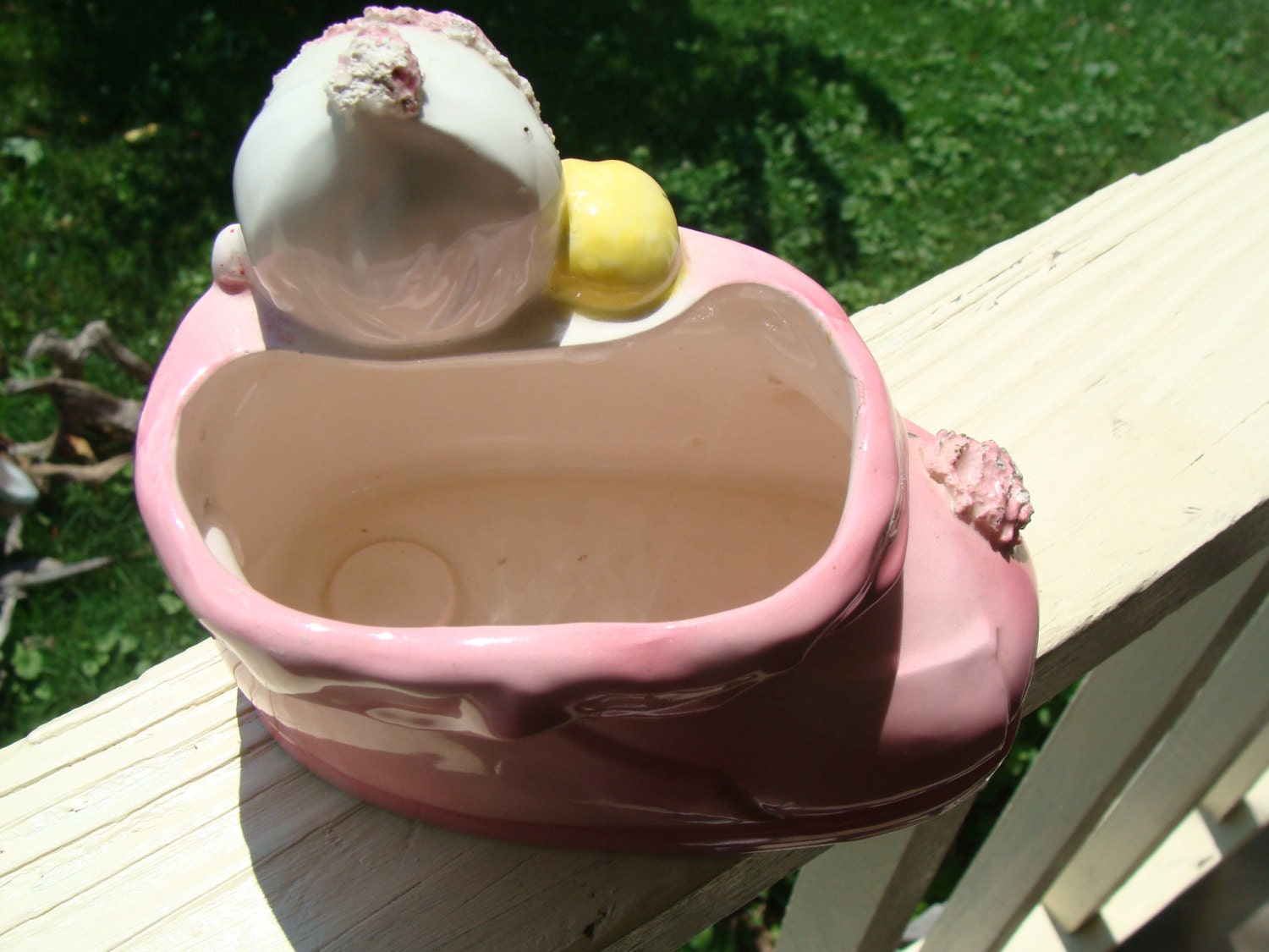 Vintage Mid Century Era Bone China Flower Pot Planter Baby - Etsy