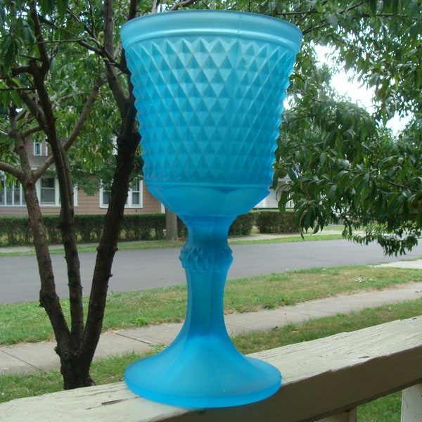 Blue Glass Compote - Etsy