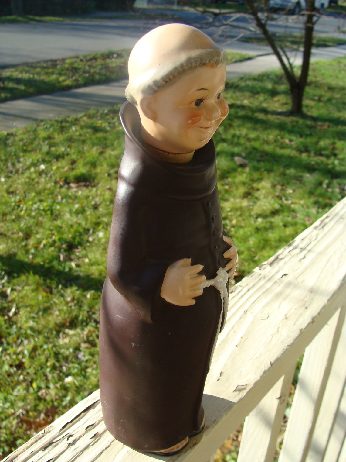 Goebel Friar Tuck Monk Decanter Figural Porcelain Bottle West - Etsy