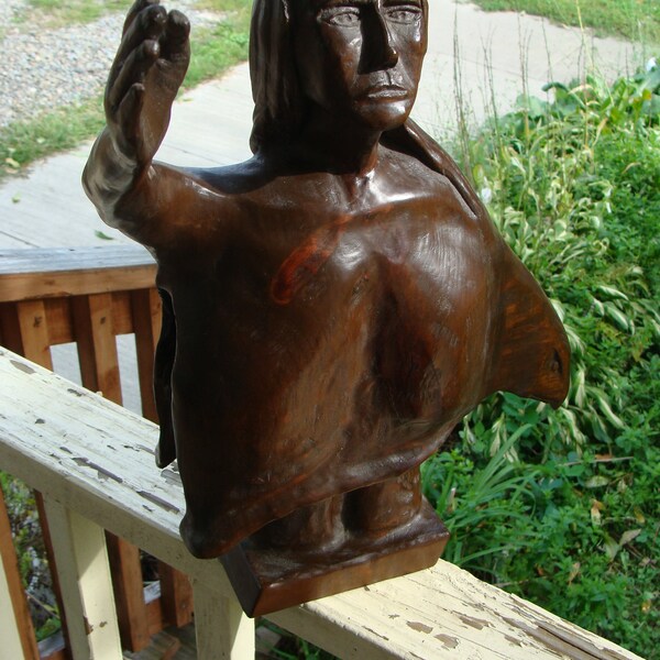 Native American Spirit Statue - Etsy