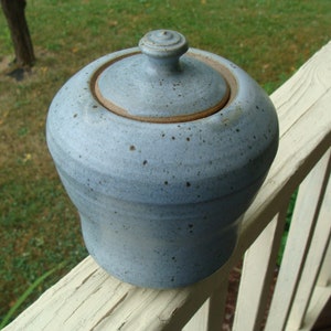 R S Lang Studio Art Pottery Signed Jar Hand Turned Clay Pot | Etsy