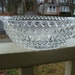 Early American Pattern Glass Antique Diamond Triangle Tab Handle Bowl ...