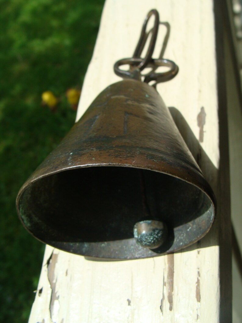 Antique Bronze Bell Christian Catholic Church Altar Bell With - Etsy