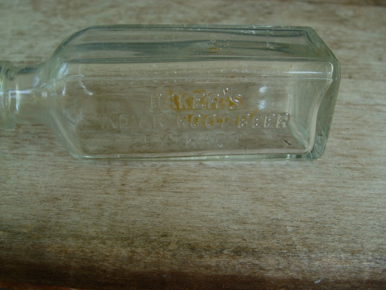 Old Extract Natural Remedy Medicine Bottle From Baker Extract - Etsy