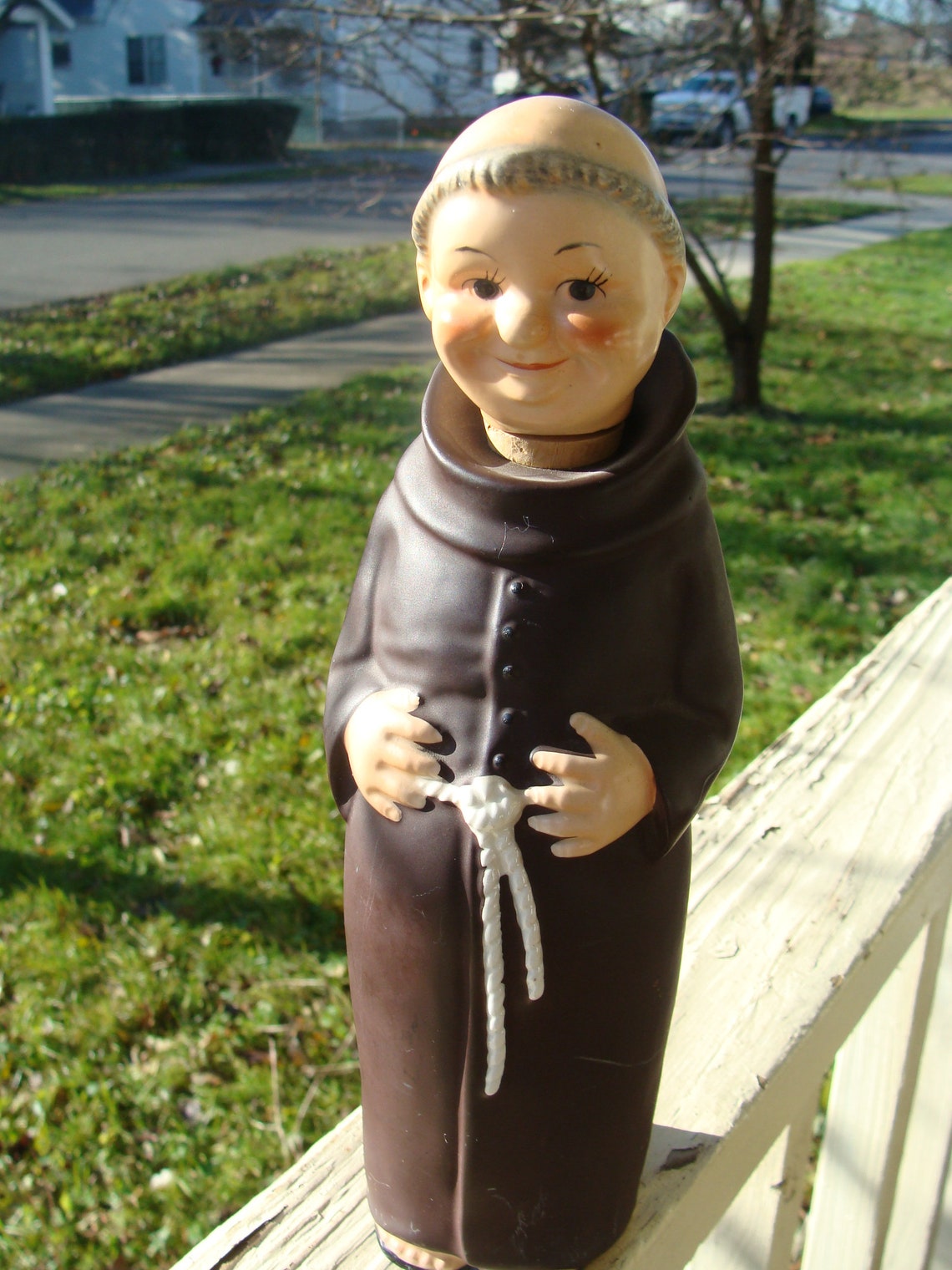 Goebel Friar Tuck Monk Decanter Figural Porcelain Bottle West - Etsy