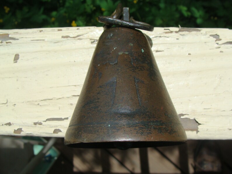 Antique Bronze Bell Christian Catholic Church Altar Bell With - Etsy