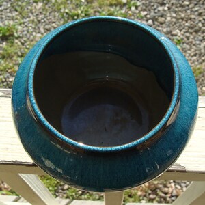 Mid Century Art Pottery Flower Pot Planter Turned Ceramic Red Clay With ...