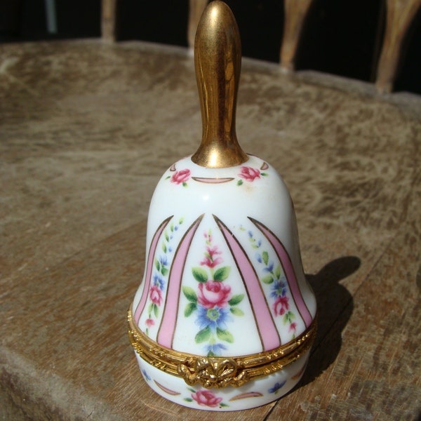 Lefton Rose Bell - Etsy