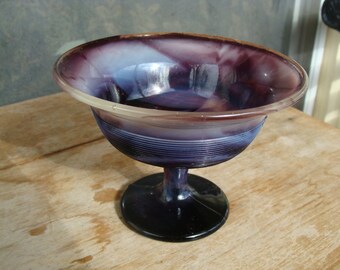 Fenton Slag Compote - Etsy