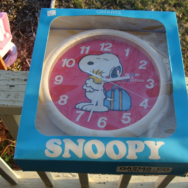 Snoopy Clocks - Etsy