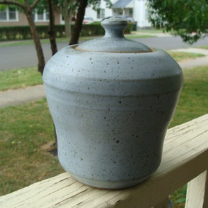 R S Lang Studio Art Pottery Signed Jar Hand Turned Clay Pot | Etsy