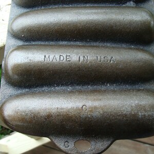 Vintage Cast Iron Wagner Ware Corn Bread Pan Corn Stick Pan - Etsy