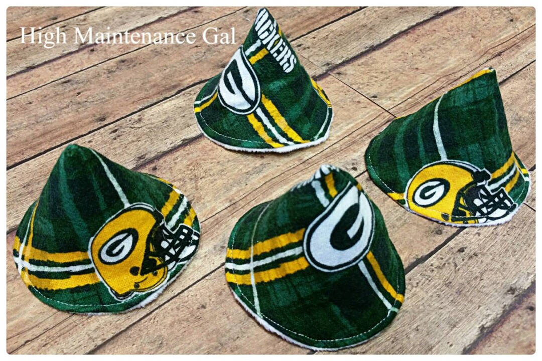 Set of 4 Green Bay Packers Pee-pee Tee-pees, Sprinkle Covers, Wee-wee ...