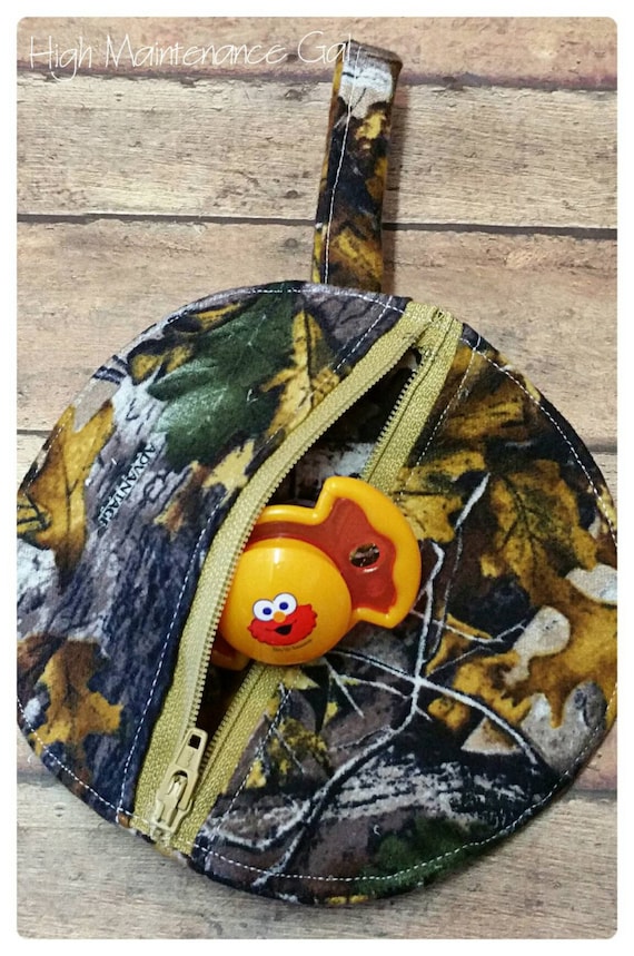Camoflauge pacifier pouch Binky bag Unisex paci pouch | Etsy