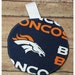 Denver Broncos Pacifier Pouch, Binky Bag, Babyshower Gift Idea ...