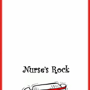 Nurse's Rock Printable Bag Topper,party,favor (DIY) - Etsy