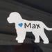 Cockapoo Car Decal, Cockapoo Dog Decal, Sticker - Etsy