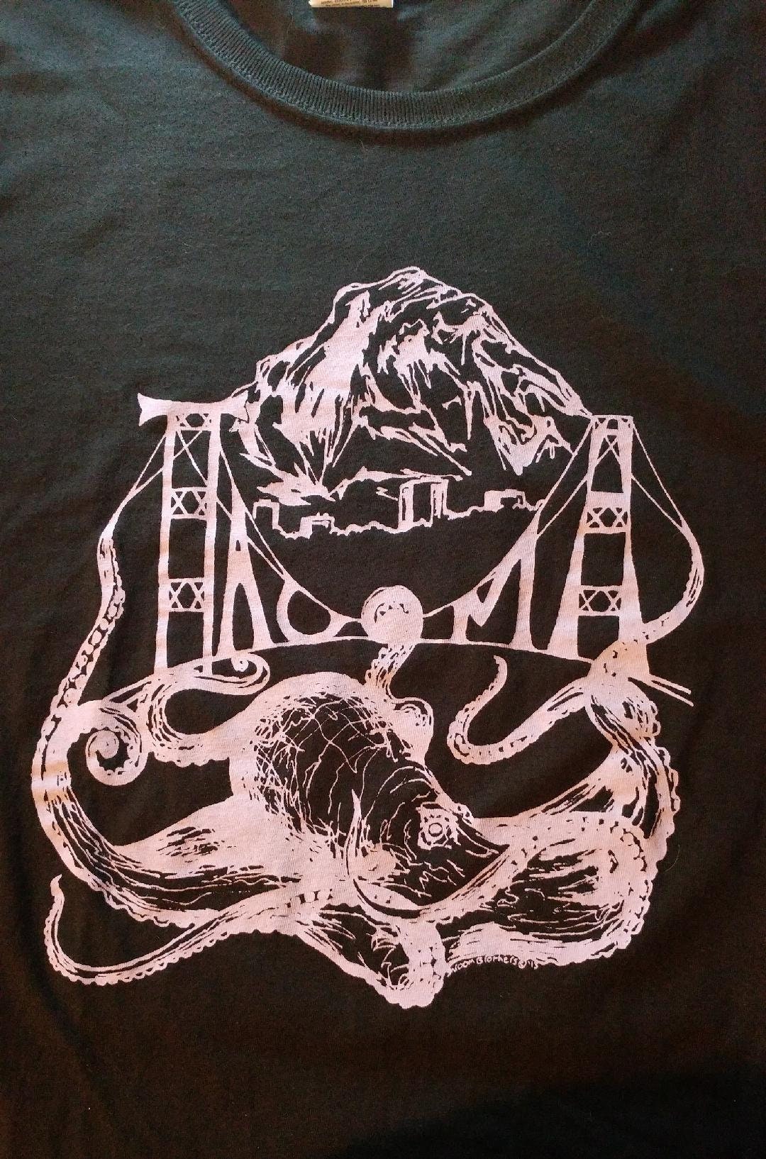 Tacoma Octopus Screen Print Screenprints Prints etna.com.pe