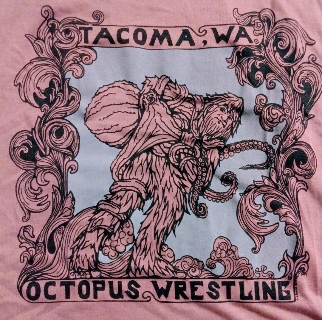 Octopus Wrestling Ladies Tank Top - Etsy