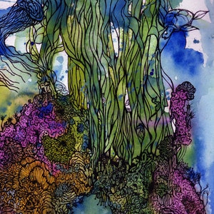 Ocean Oasis Print - Etsy