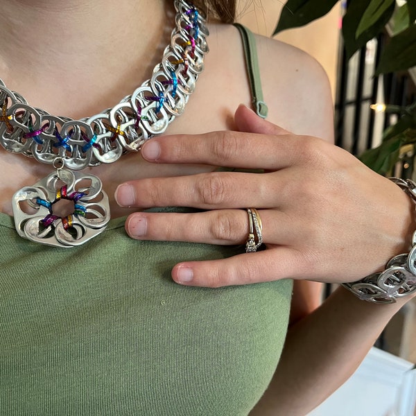 Pop Tab Earrings - Etsy