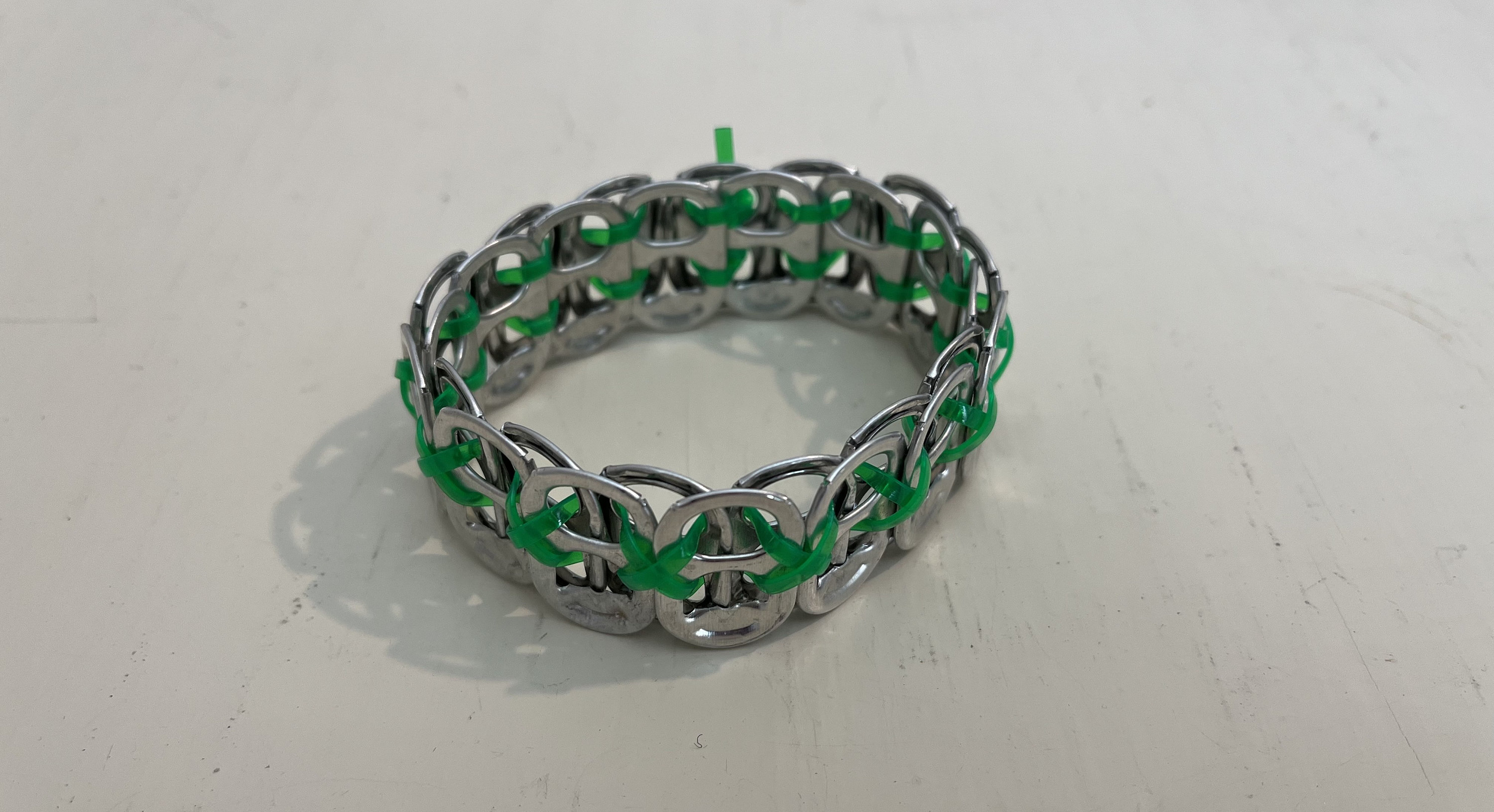 Recycled Pop Tab Necklace Pop Tab Chain Mail Earrings Coke Necklace Pop ...