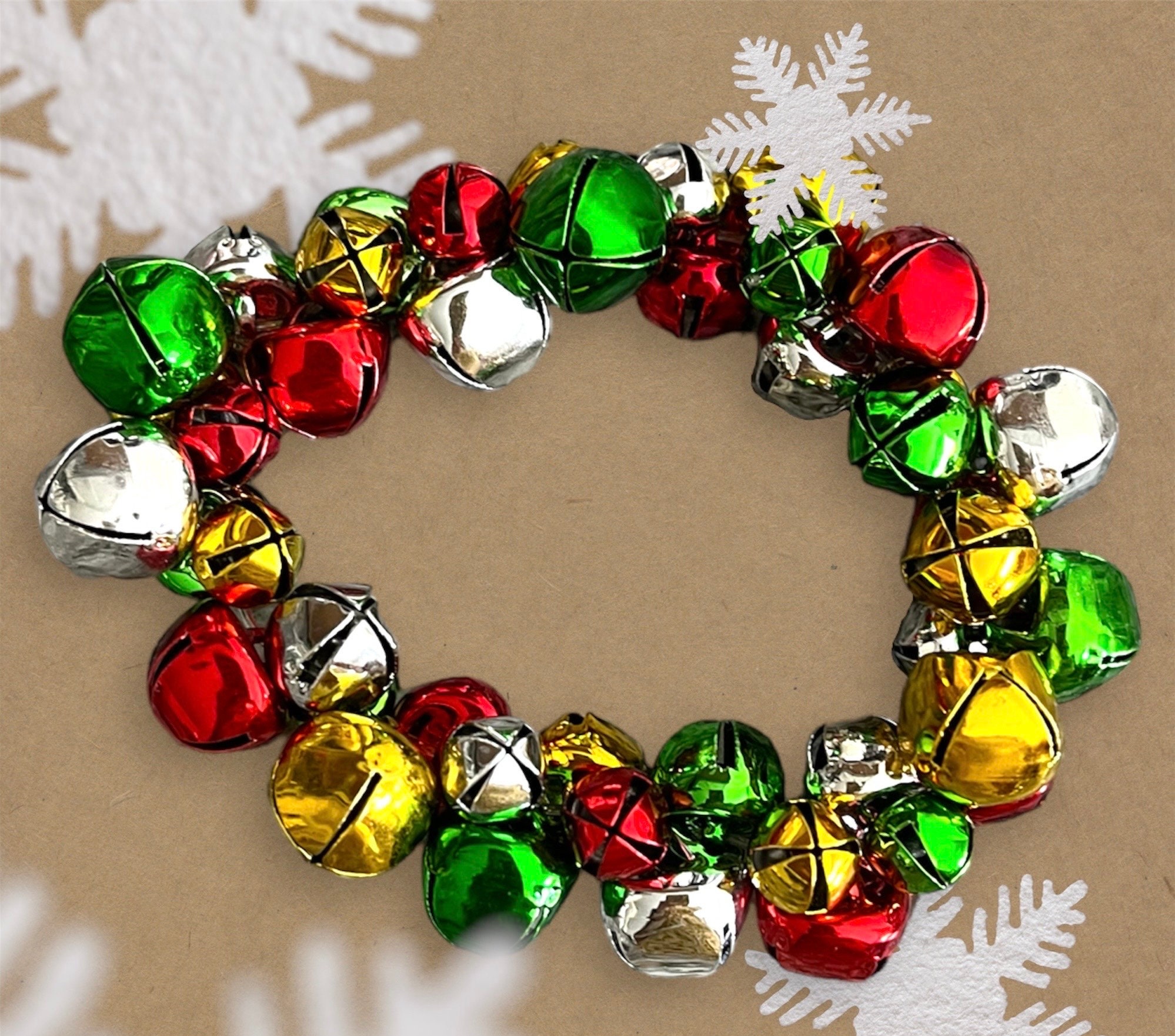 Jingle Bells Bracelet Christmas Bell Bracelets Festive Jingle Bell ...