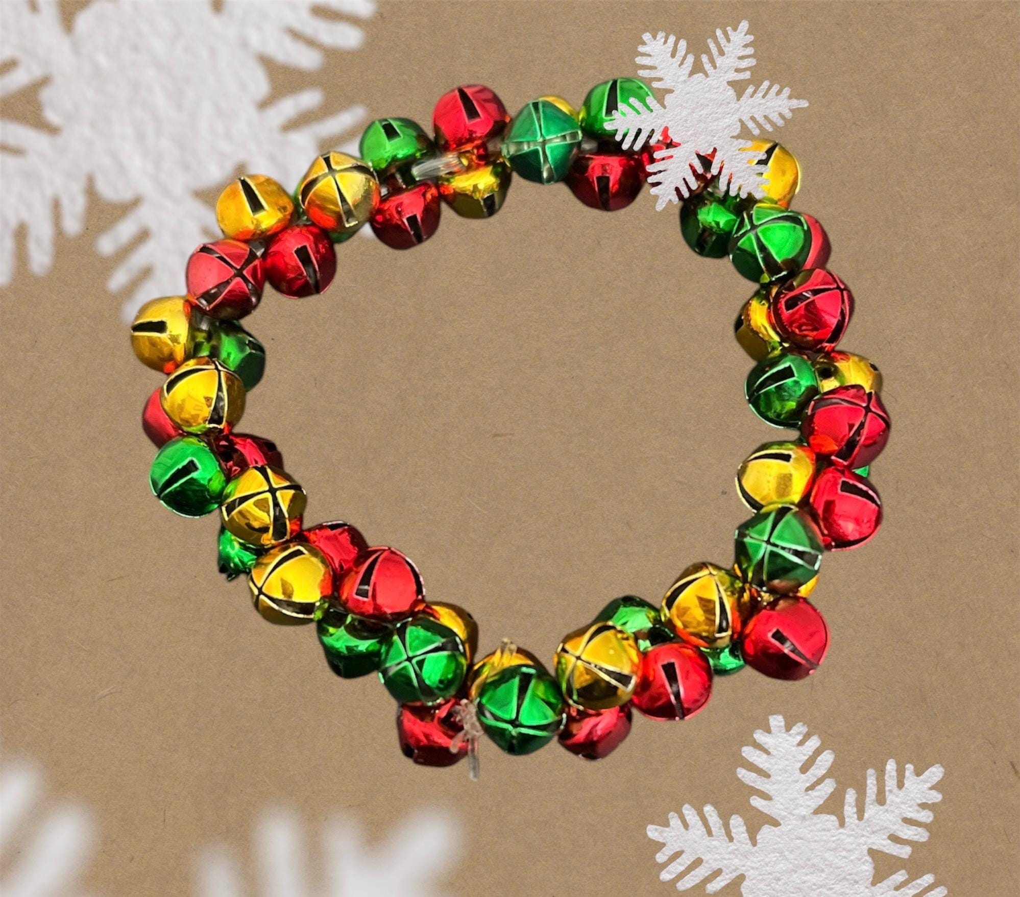Jingle Bells Bracelet Christmas Bell Bracelets Festive Jingle Bell ...