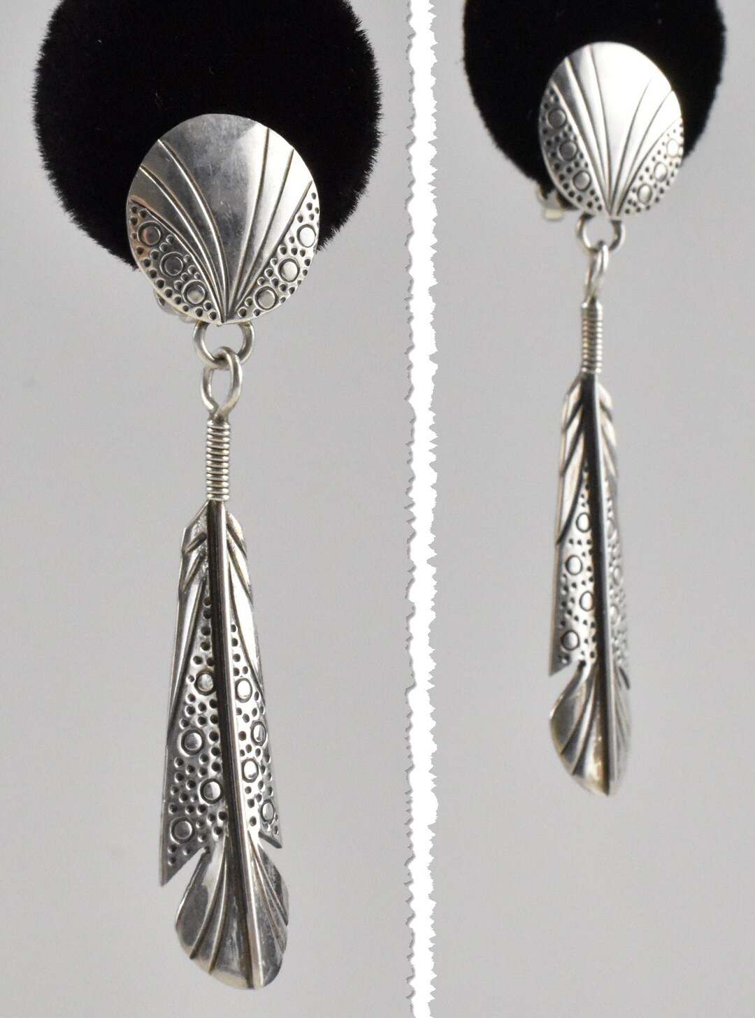 Clip-on Non-pierced Ears or Pierced Ears Solid Sterling - Etsy