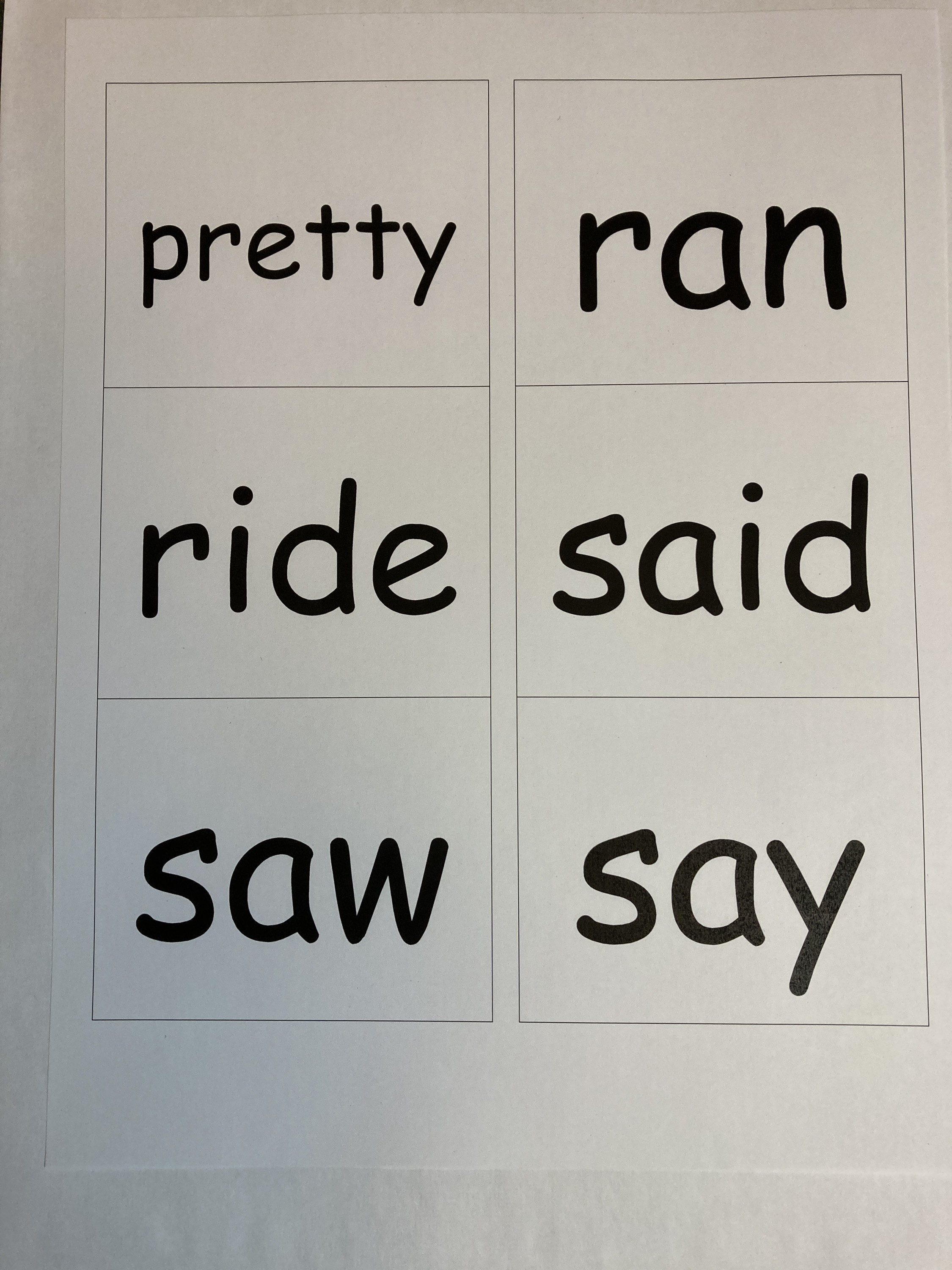 Learning & School First Grade Sight Word Flashcards Reading Help ...