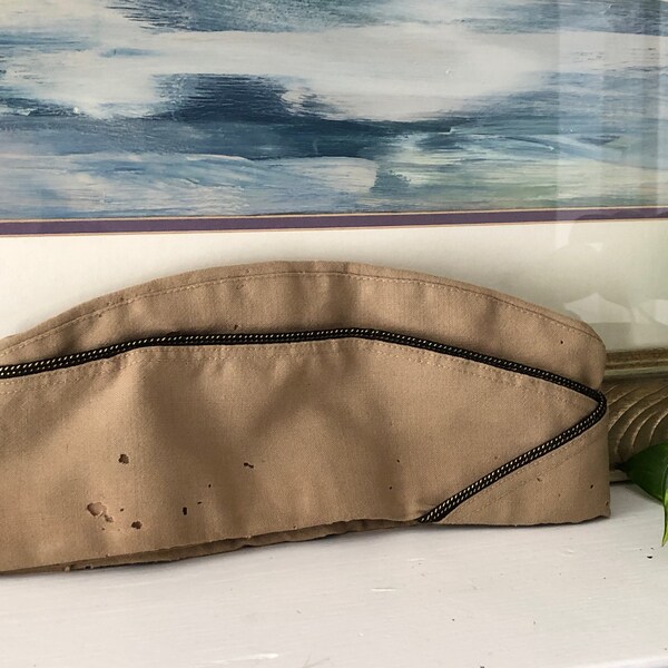 Flat Military Hat - Etsy