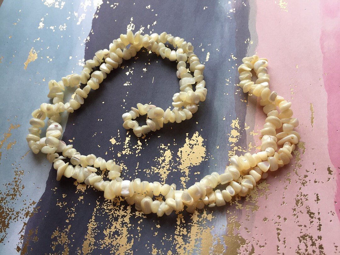 Pukka Shell Necklace Vintage White Beach Summer Tropical Luau - Etsy Canada