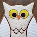 Owl Hot Pad in the Hoop Ith Embroidery Design Pattern - Etsy