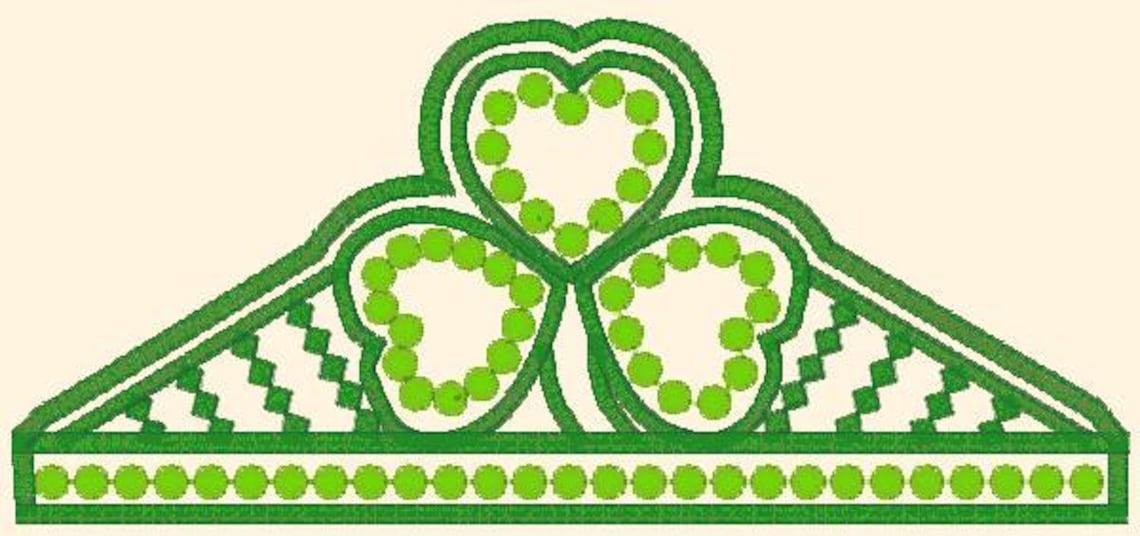 Shamrock St Patrick's Day Tiara Crown Hairband Headband - Etsy