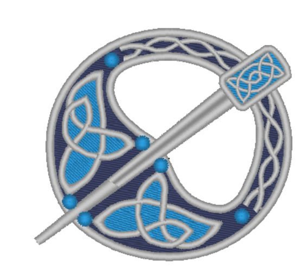 Tara Pin Machine Embroidery Design in Two Left Chest Sizes 4x4 - Etsy