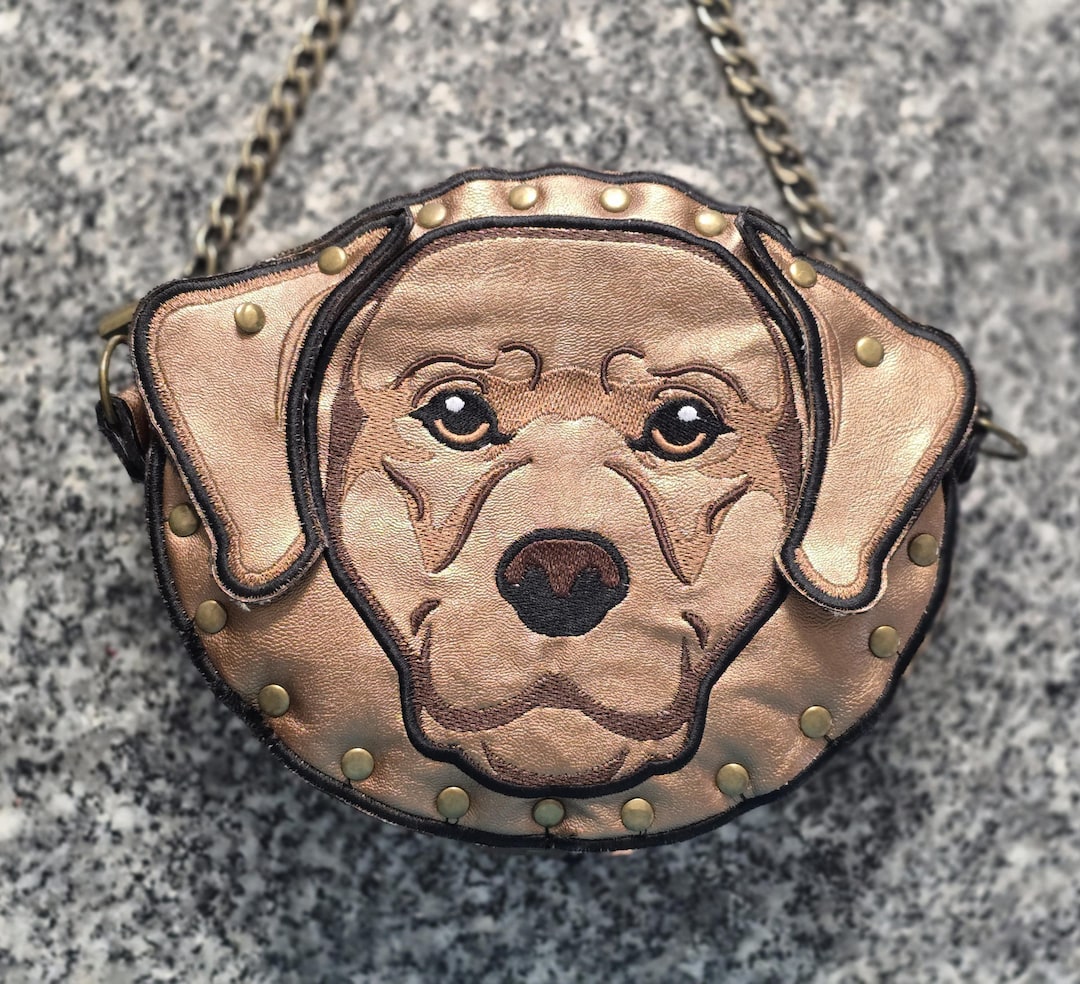 Labrador LARGE Version Rivet Purse Embroidery Pattern Ith - Etsy