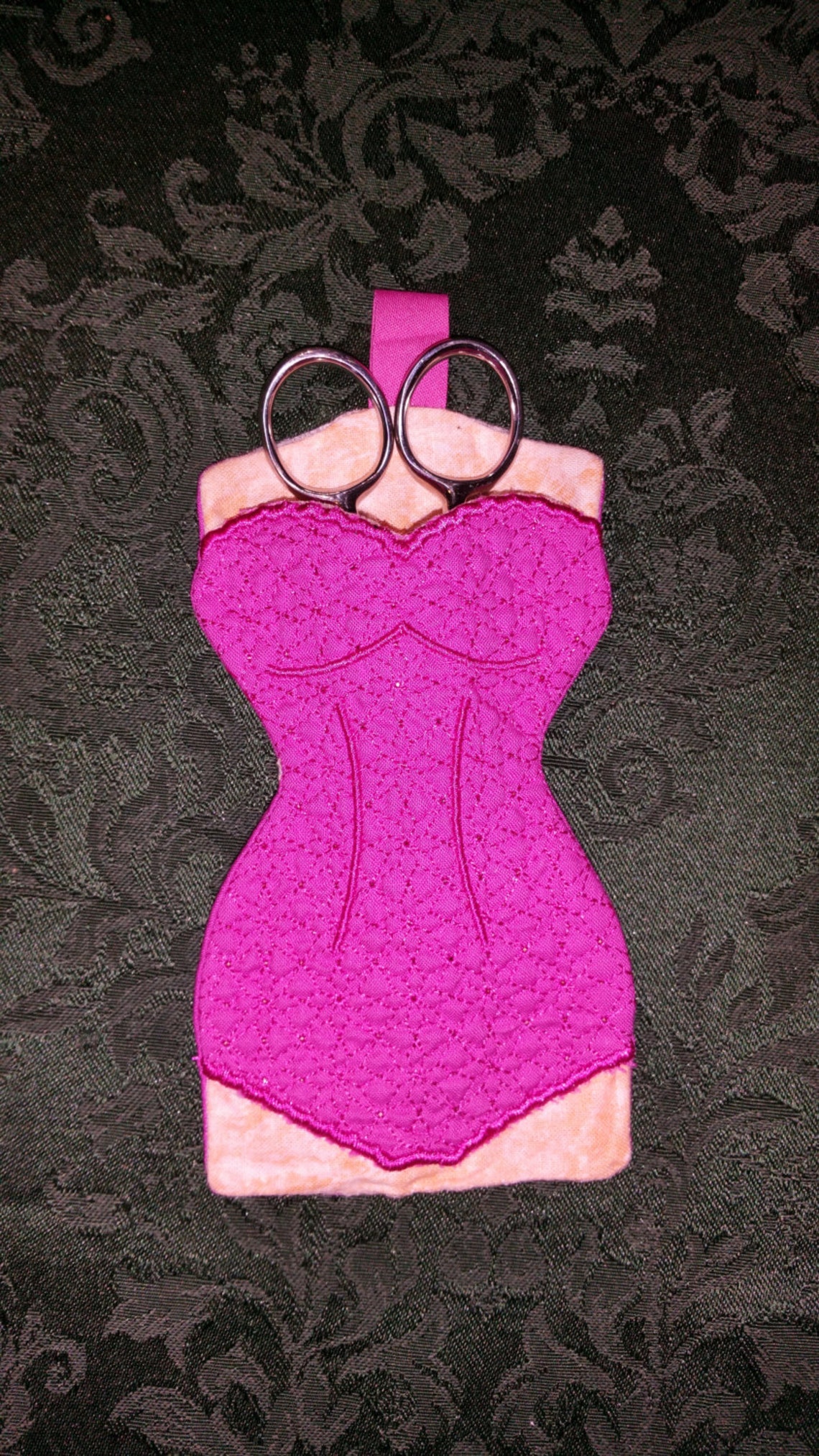 Corset Scissors Holder - in the Hoop Machine Embroidery Digital Design ...