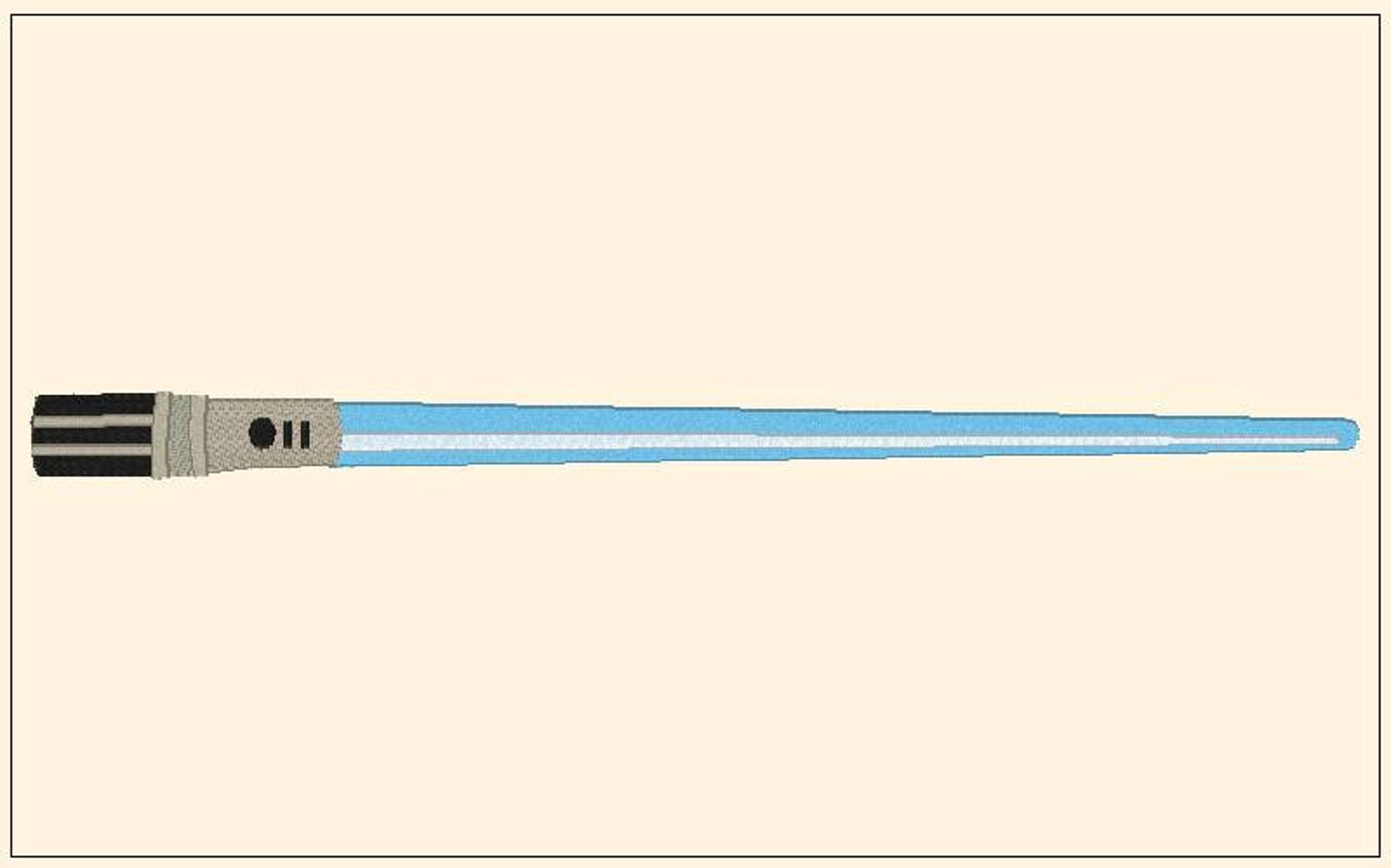 Lightsaber Star Wars Inspired 3 Sizes, Digital Machine Embroidery ...