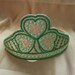 Shamrock, St Patrick's Day, Tiara Crown Hairband Headband Slider in the ...