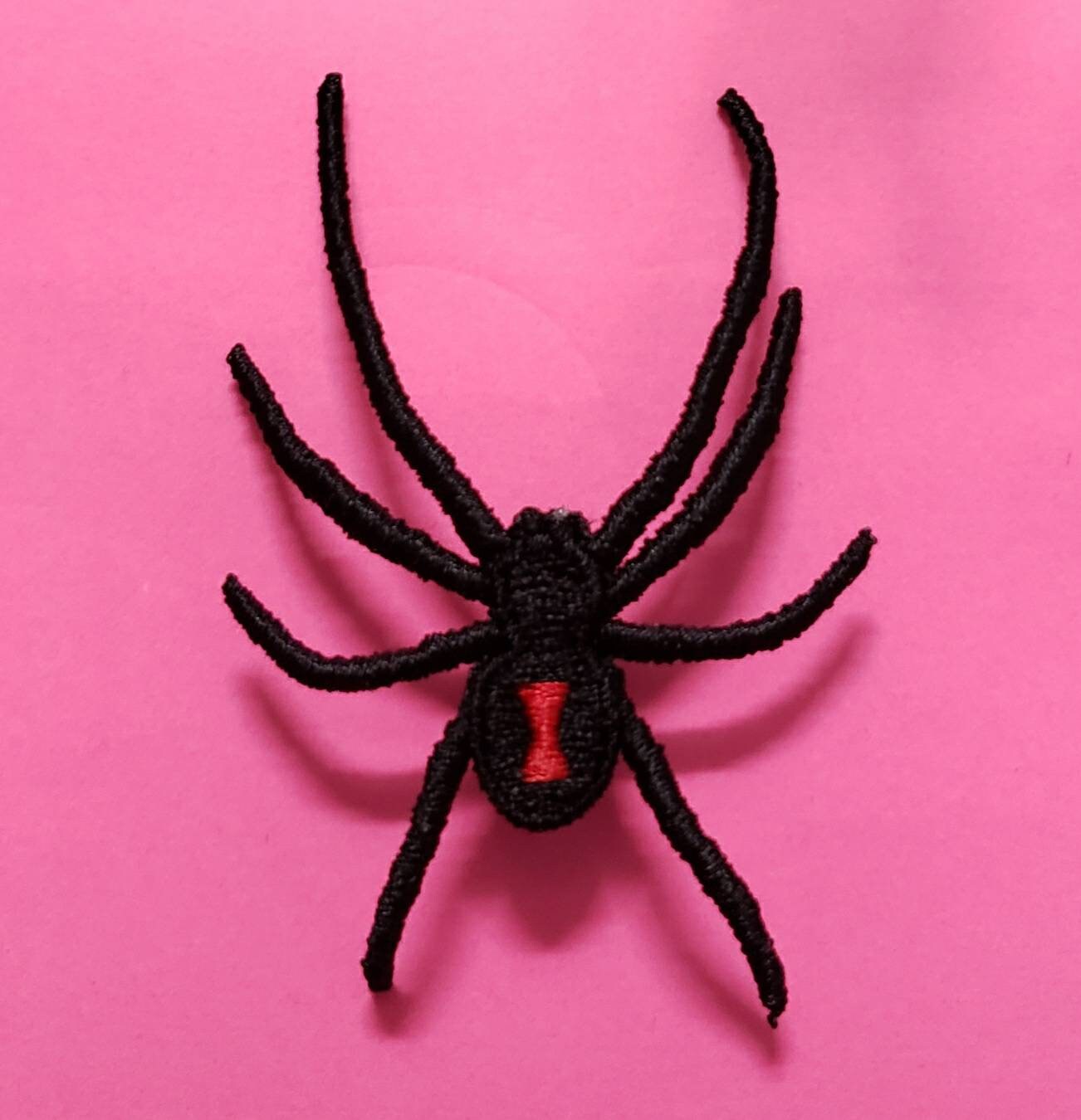 Black Widow Spider Freestanding Lace Machine Embroidery Design - Etsy