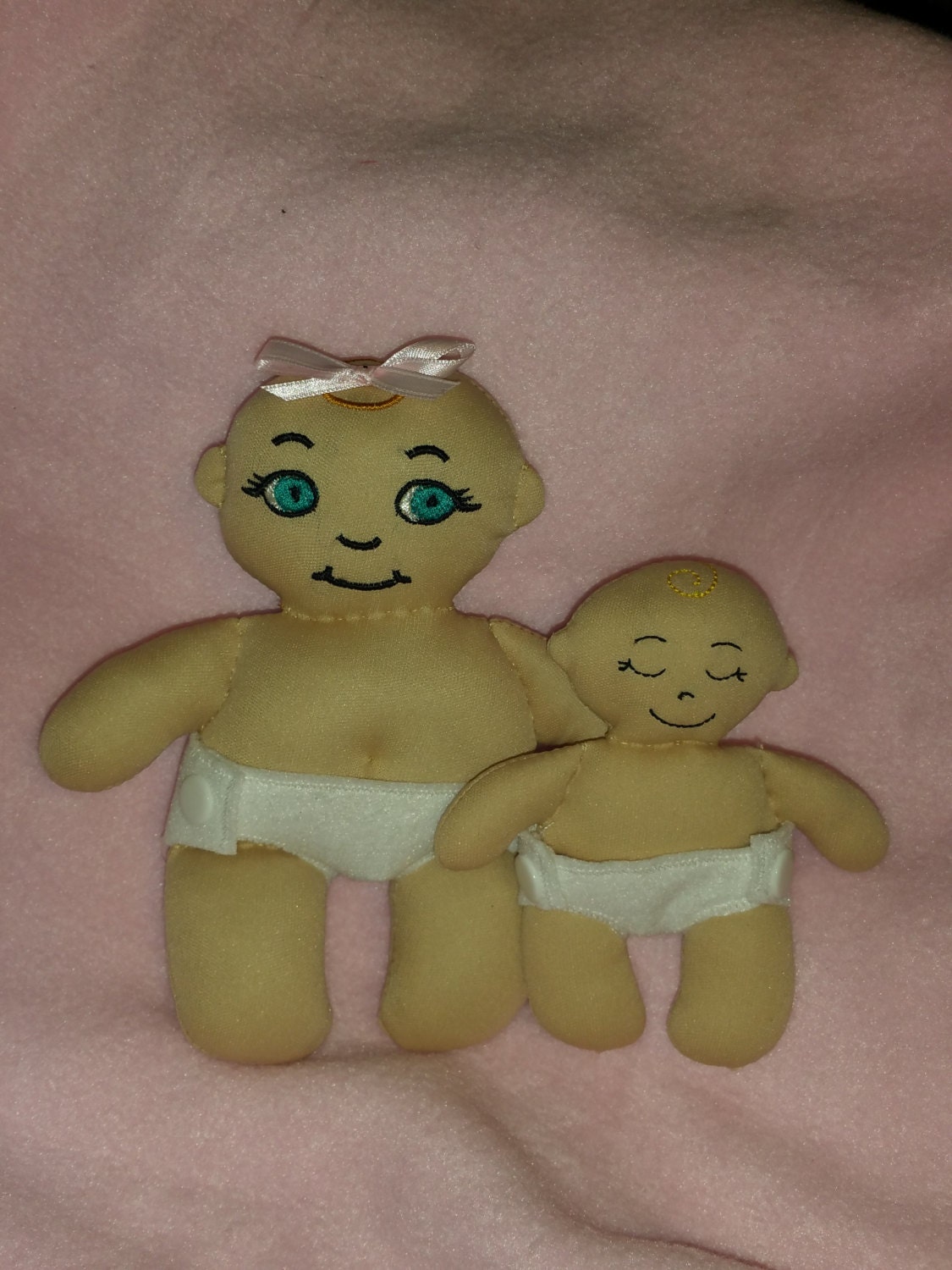 Baby Doll Stuffies in the Hoop Designs Three Sizes | Etsy